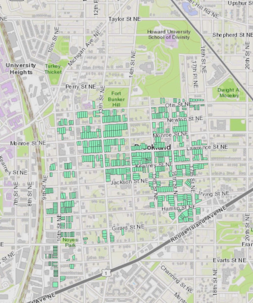 Mapping Segregation in the Neighborhood – Bygone Brookland